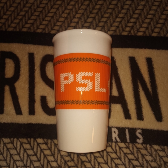 Starbucks | Dining | Team Psl Starbucks Pumpkin White Orange Fall ...